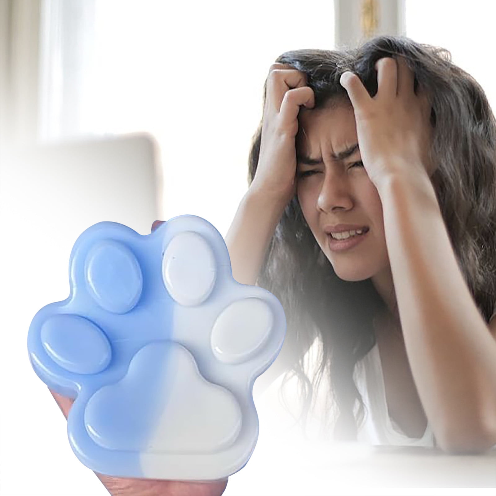 YMARPT Cat Paw Squeeze Toy, Smooth Cat Paw Toy, Silicone Cat Paw ...