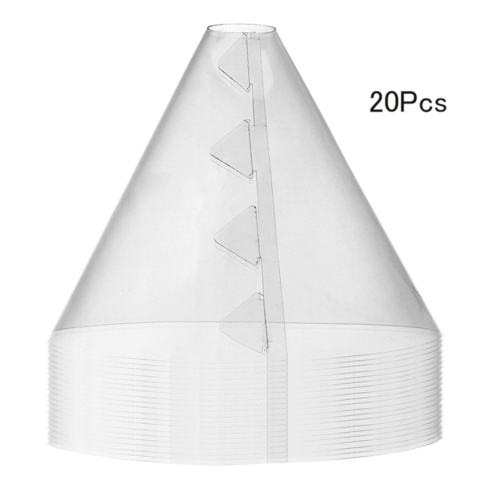 YMARPT Garden Cloches for Plants, Reusable Plastic Plant Covers ...