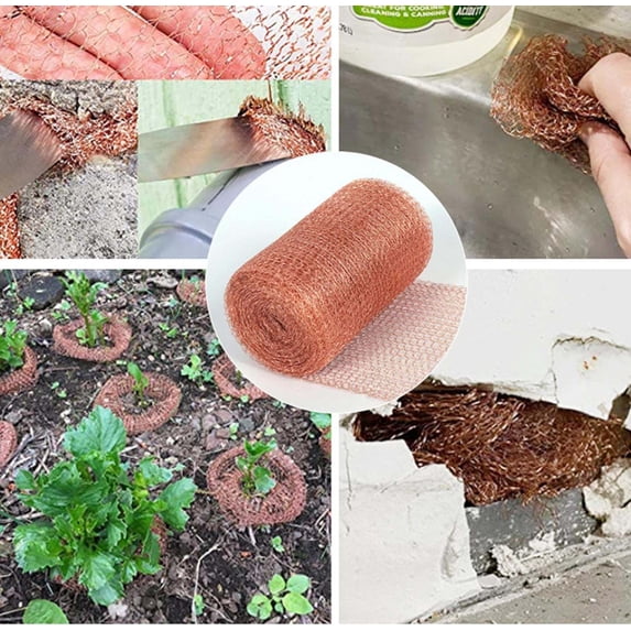 YMARPT Garden Copper Tape Against Snails & Slug, Copper Mesh for Slug ...