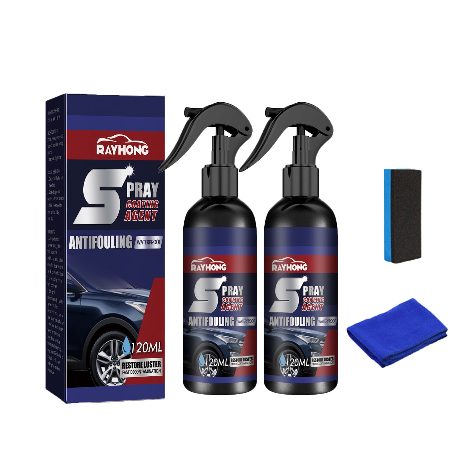 YMARPT Multi-Functional Coating Renewal Agent, 3 in 1 Ceramic Car ...