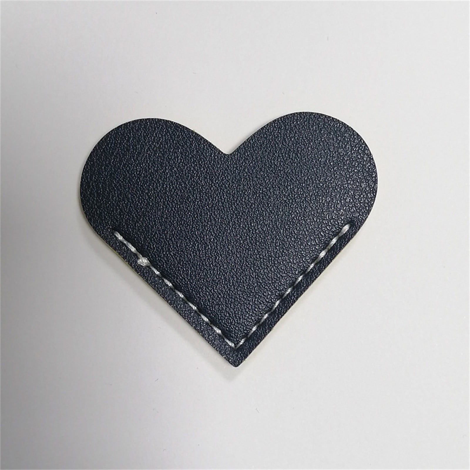 YMARPT Sticky Notes, Message Notes, Leather Bookmark Heart-Shaped Page ...