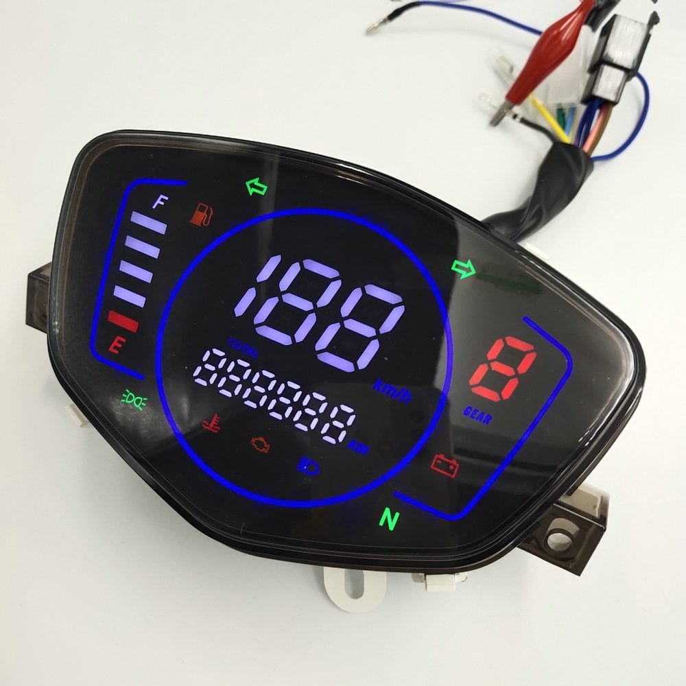 YMH L135 MOTORCYCLE INSTRUMENT Assembly Digital Meter LYMC8 SpeedView ...