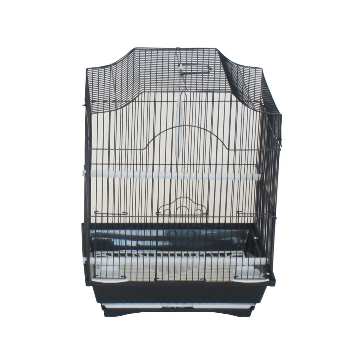 YML 1134BLK Cornerless Flat Top Cage, Small - Walmart.com