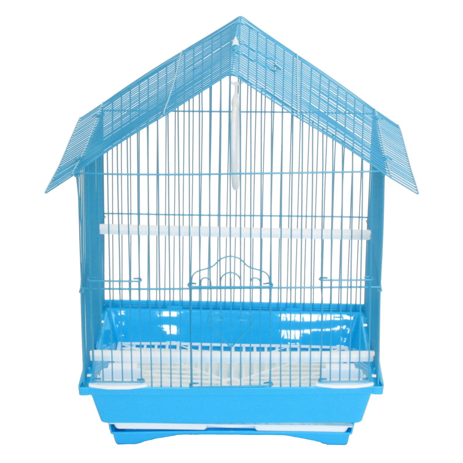 YML 1314BLU House Top Style Small Parakeet Cage - Walmart.com