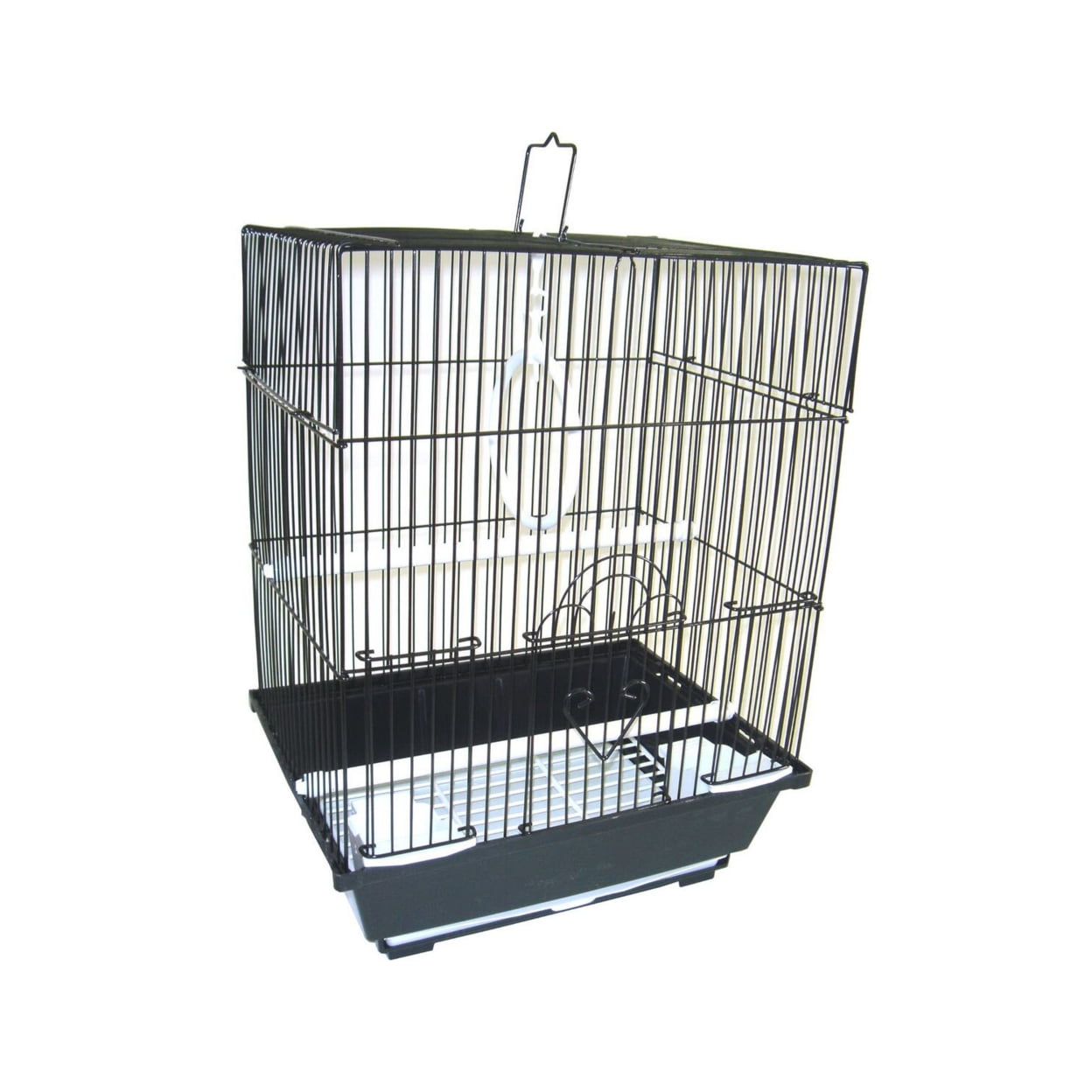 YML Medium Parakeet Cage with Flat Top, Bird Supplies, Small ...