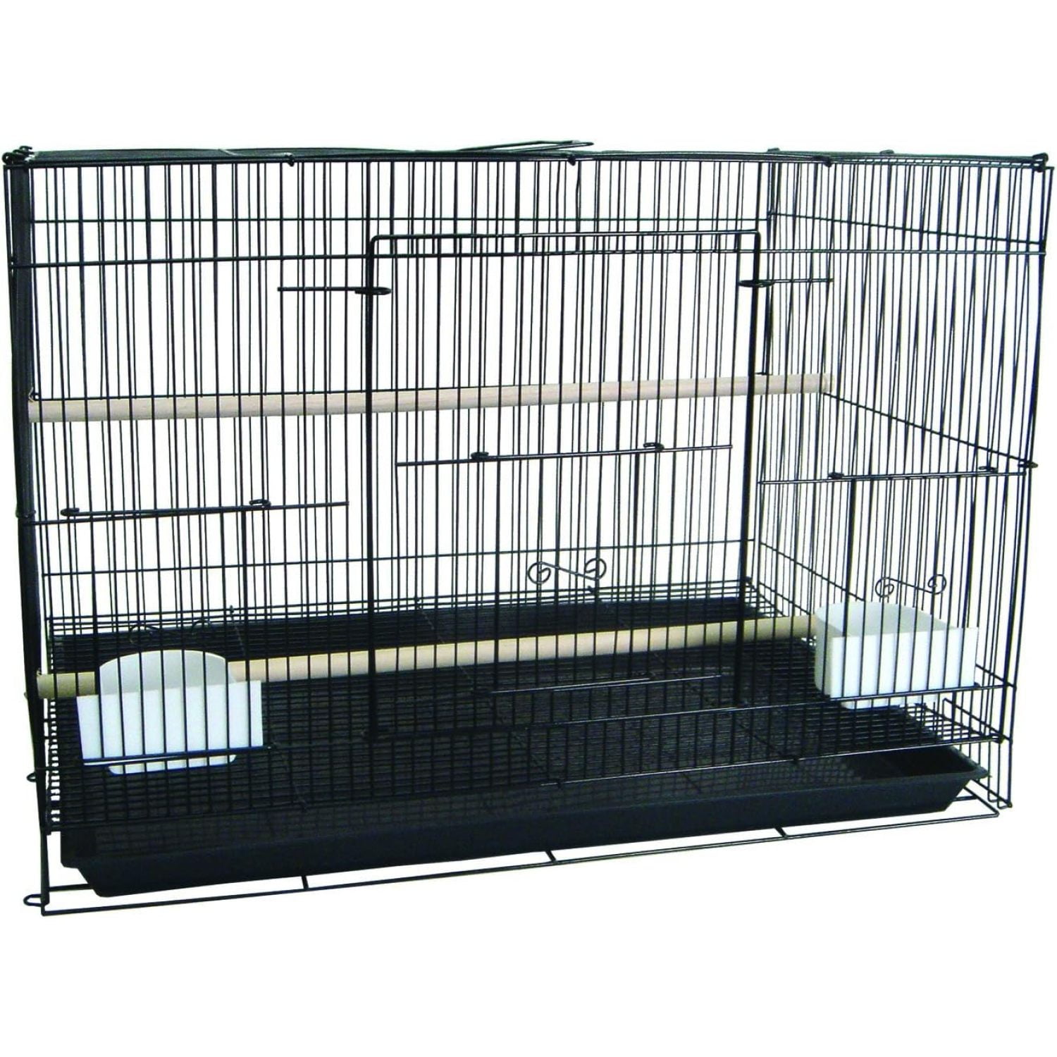YML Small Breeding Cage, 24 x 16 x 16, Black - Walmart.com