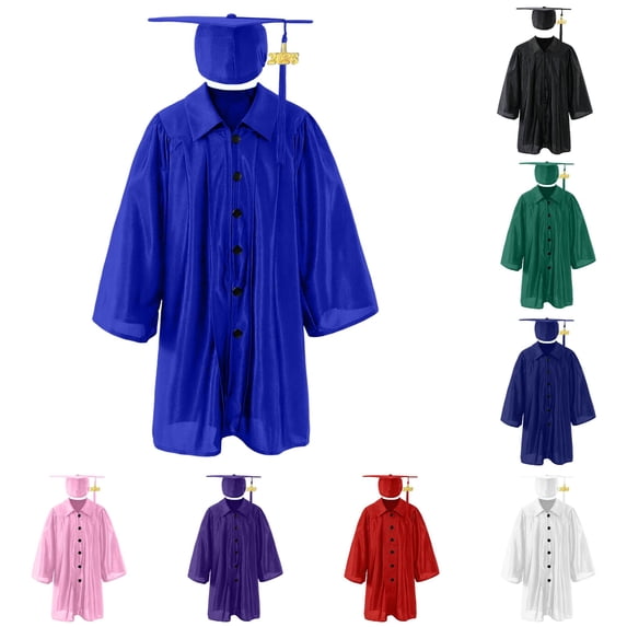 YMNXA Preschool Graduation Outfit For Girls Boys Long Sleeve Lapel ...