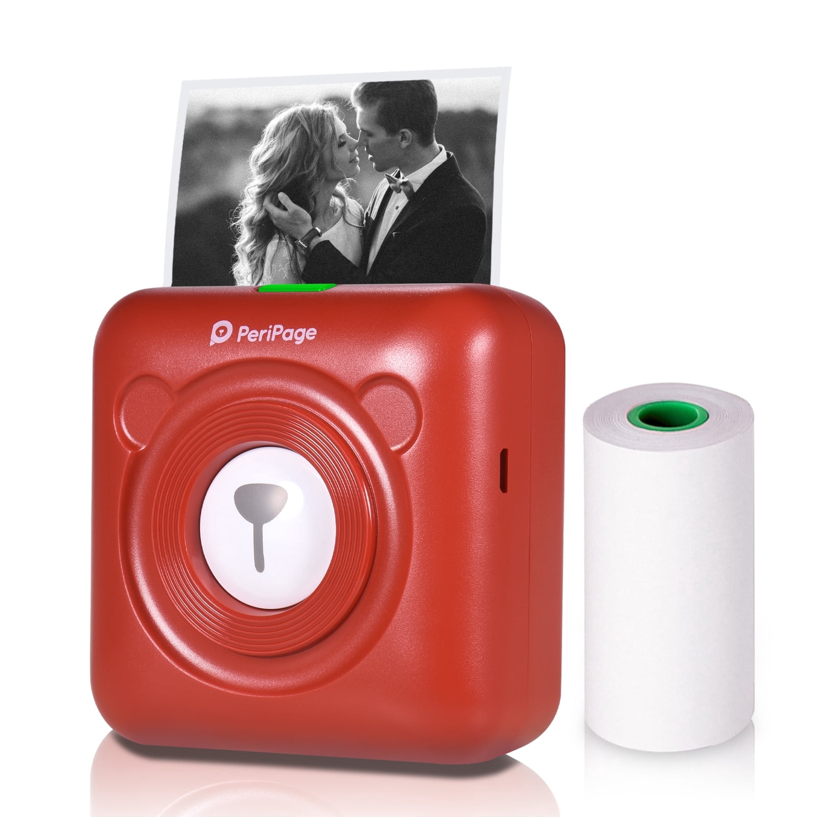 YMTQ A6 Mini Pocket Printer HD 304DPI Wireless BT Thermal Picture Photo ...