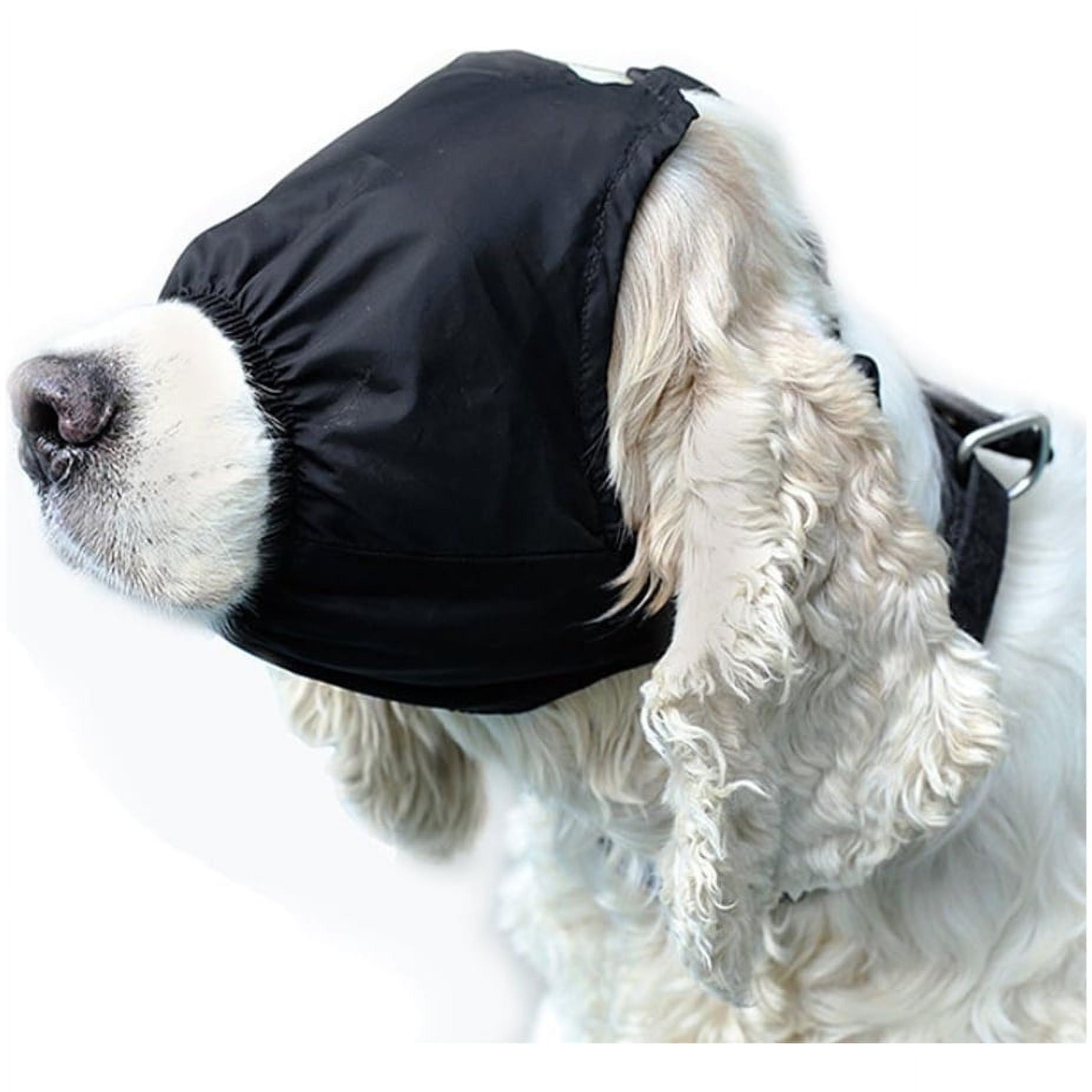 YMTQ Dog Calming Cap Eye Mask Nylon Shading Pet Anxiety Mask Muzzle for ...