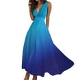 Ymtq Winter Dresses Women Summer Deep V Neck Formal Sleeveless Long