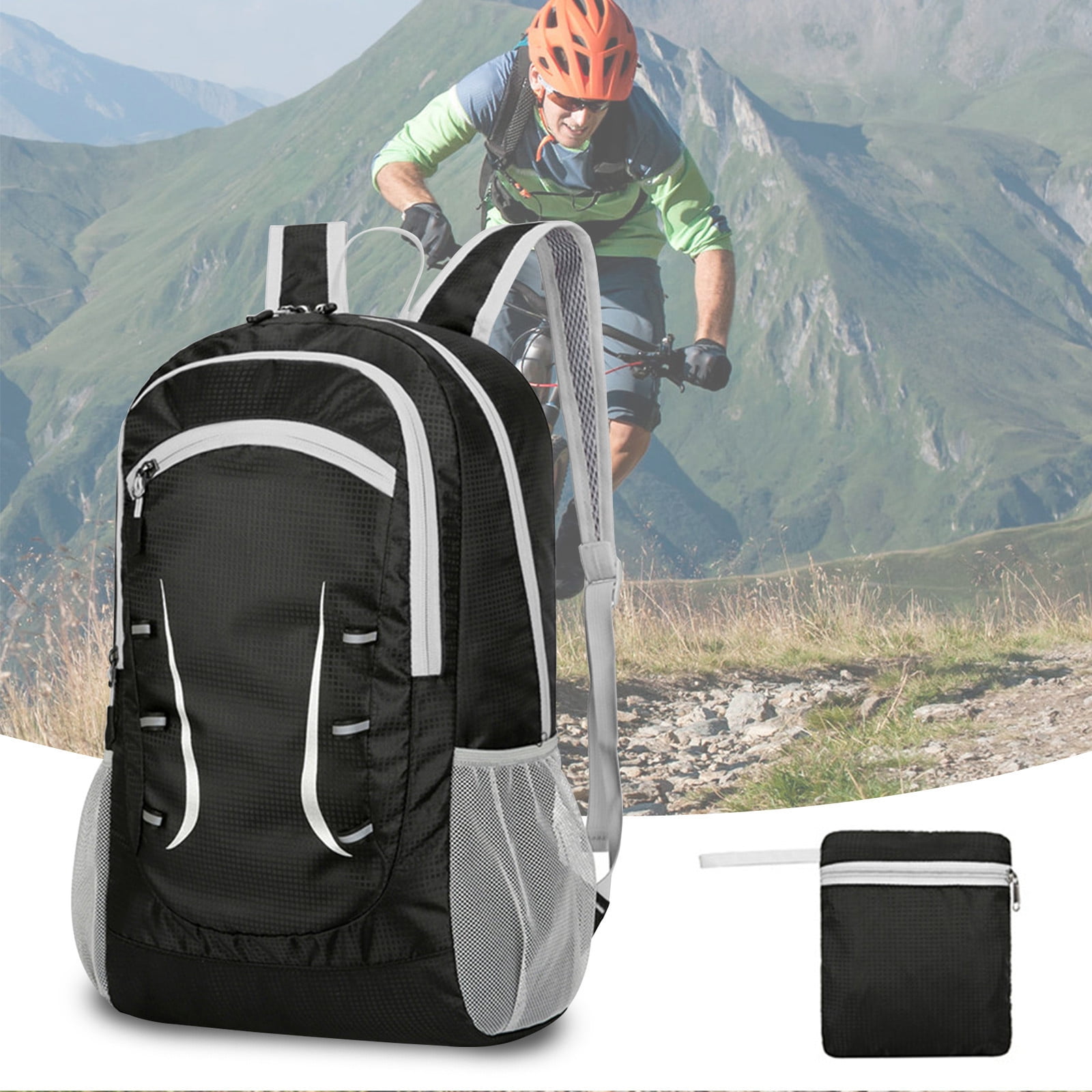 YMUQEIGH Clearance Lightweight Hiking Backpack, 22L Packable Daypack ...