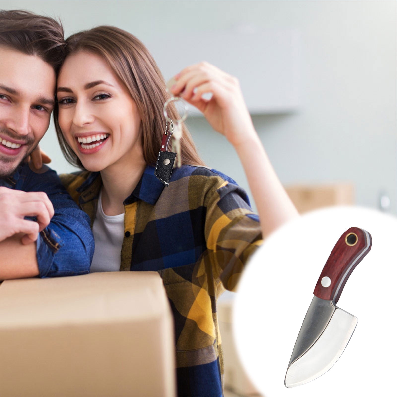 YMUQEIGH Clearance Mini Keychain Knife Pocket Knife Portable Box Opener ...