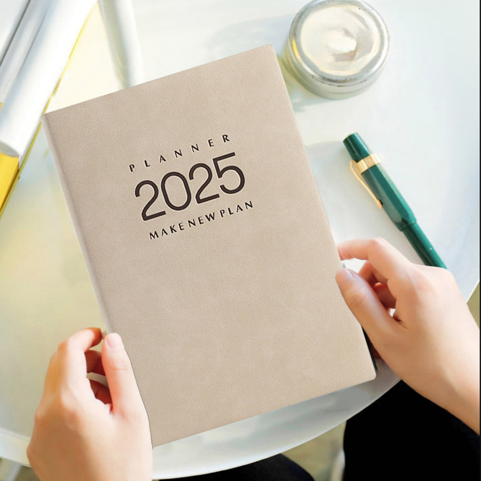 YMUQEIGH Daily Planner 2025 Daily Planner 365day Agenda 2025 Planner ...