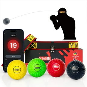 Boxbollen, Boxing Reflex Ball Set Of 2 Improve Speed, Hand-Eye ...