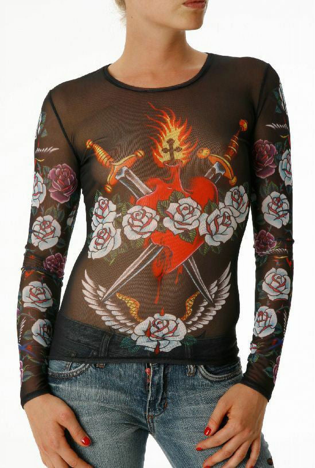Tattoo Mesh Shirt