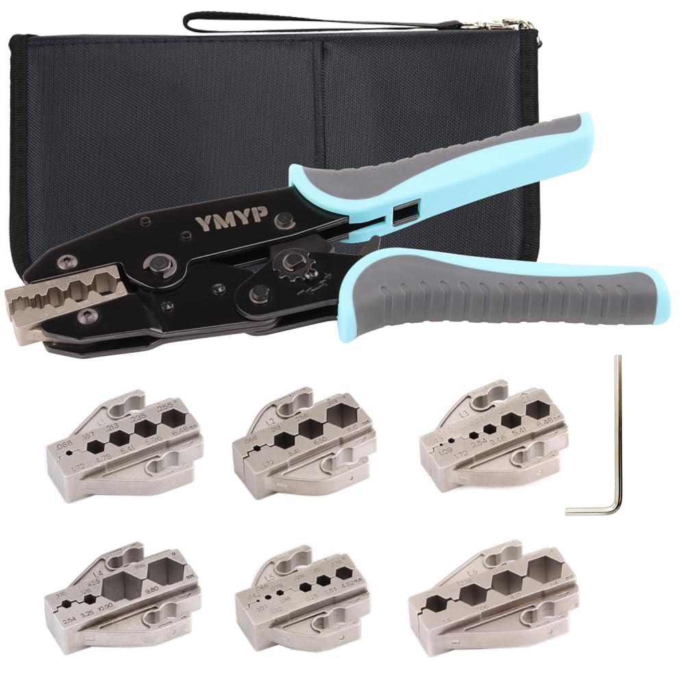 YMYP Coaxial Crimping Tool Set for Coaxial RG LMR BNC Type Cable and ...