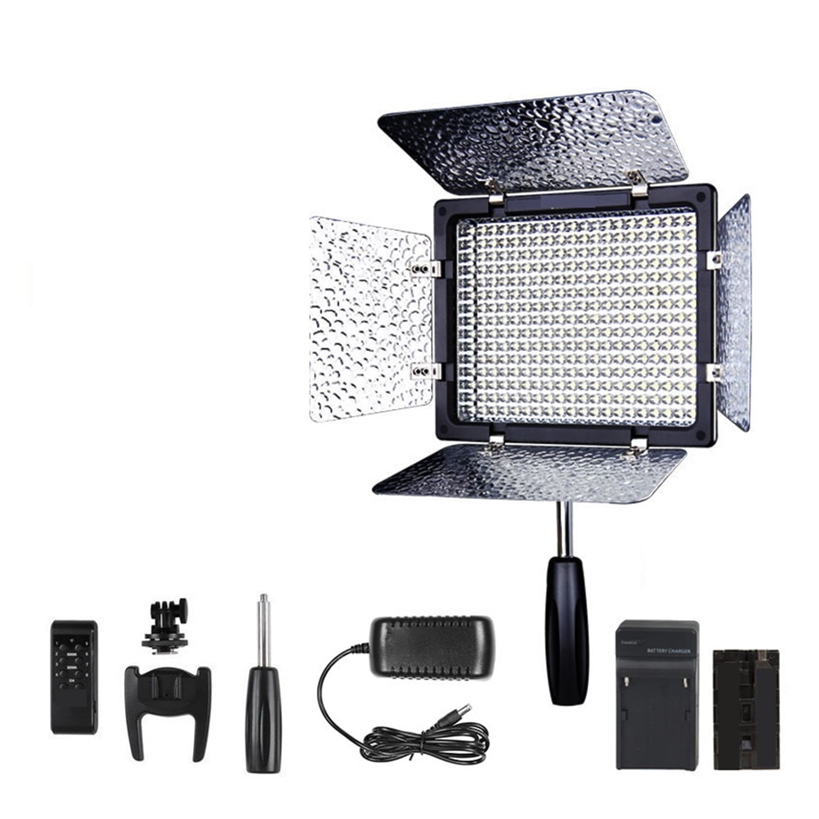 YN300 III YN-300 III 3200k-5500K CRI95 Camera Photo LED Video Light ...
