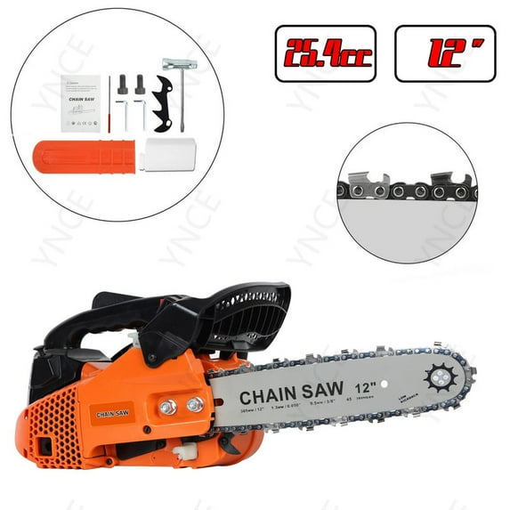 YNCE 58CC Gas Powered Chainsaw 20 Inch Bar Chainsaws 2-Cycle Cordless ...
