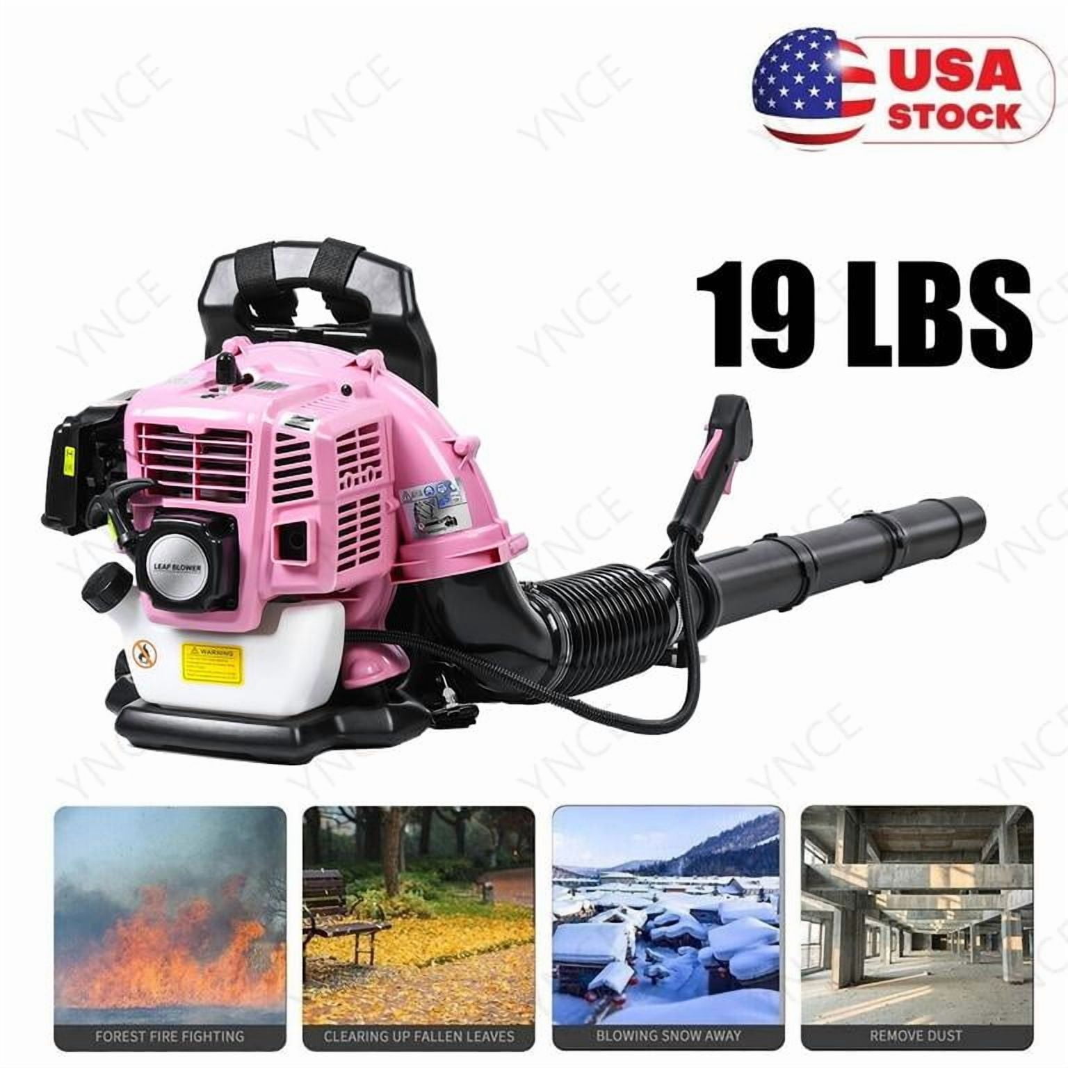 YNCE Leaf Blower - 52CC 550 CFM 2 Stroke Backpack Gas Powered Blower ...