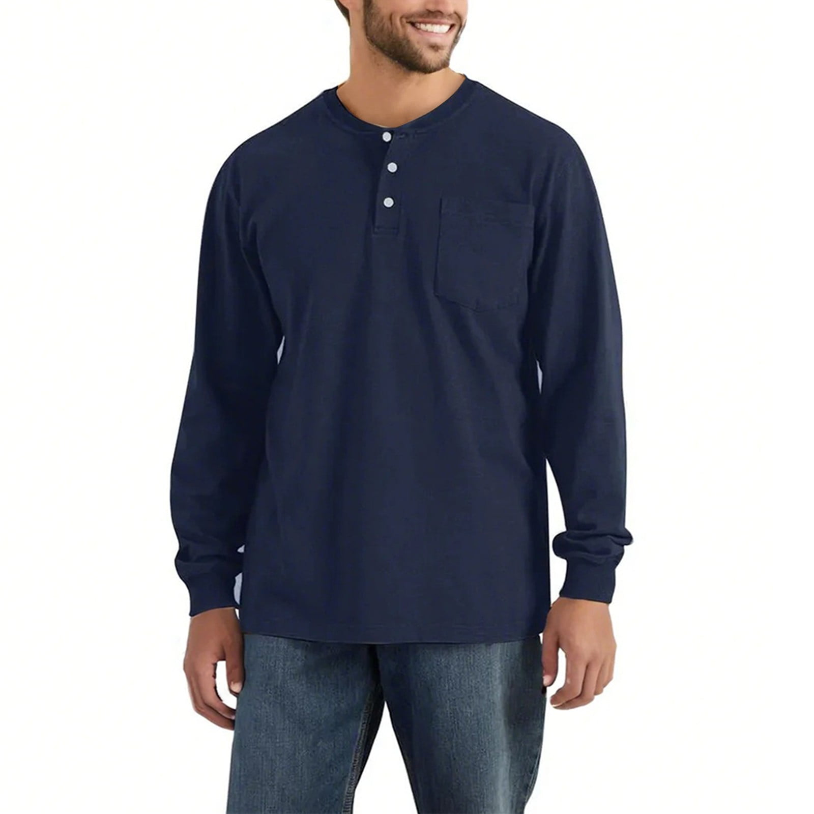 Big And Tall Henley Shirts