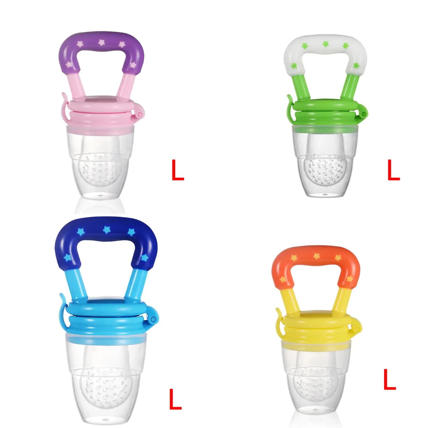 YNGURJA Healthy and Flavorful Baby Teething Relief Fruit Food Pacifier ...