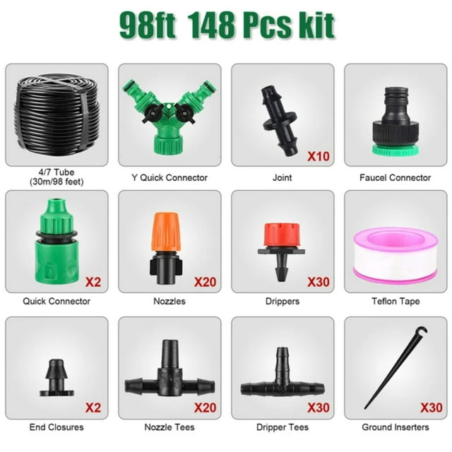 YNGYFE Efficient Automatic Drip Irrigation Tool Set for Garden with ...