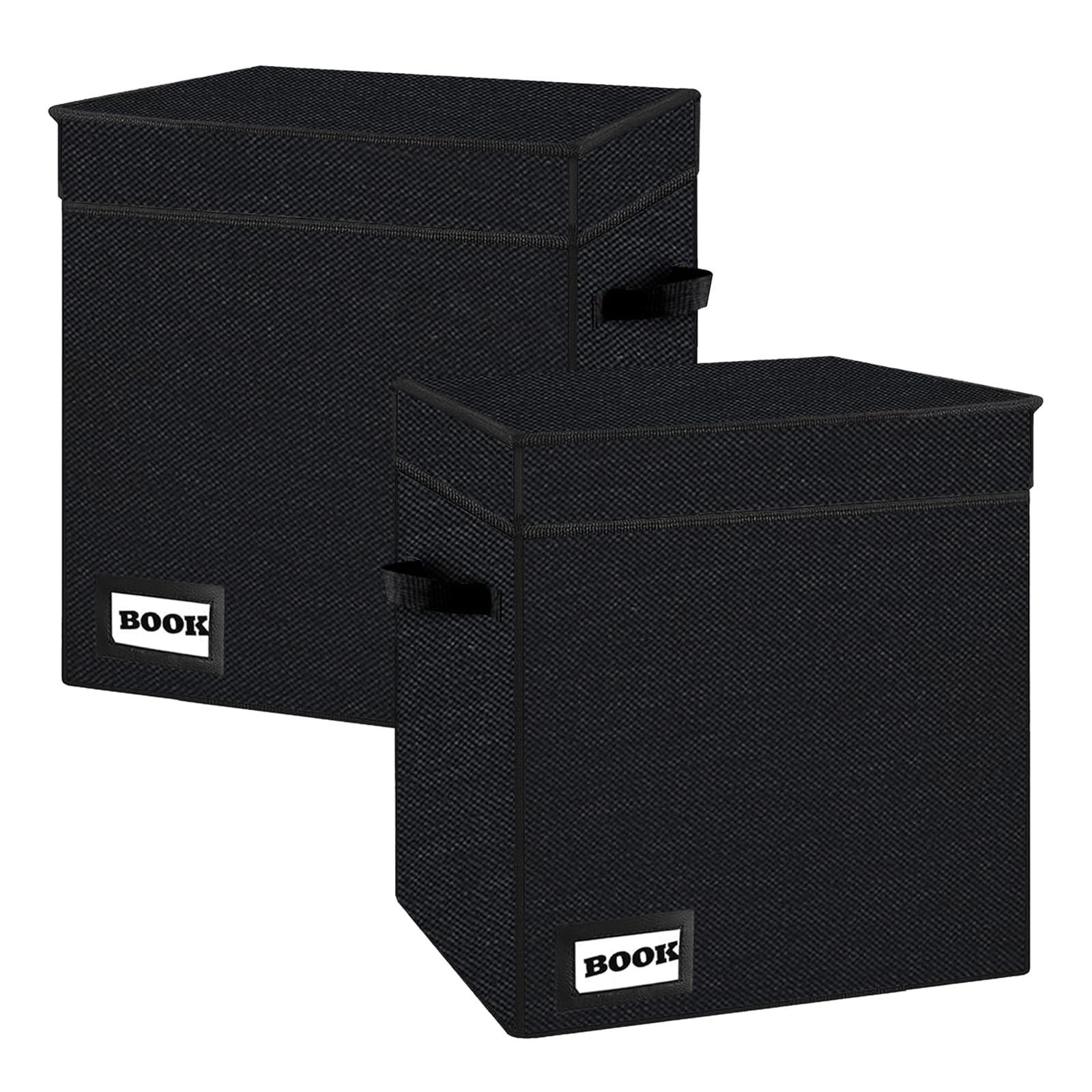 YNSZAS 2 Pack Comic Book Storage, Comic Book Short Box, 11.8" X 9.8" X ...