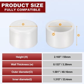 8 Inch Pvc Cap