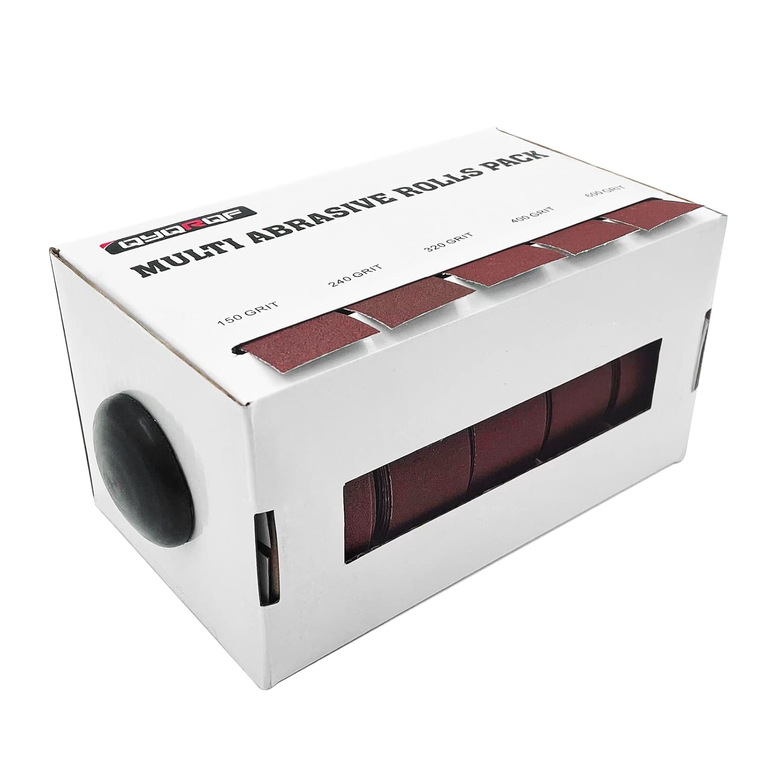 YNTVV-Emery Cloth Roll, 5 Grits Abrasive Sandpaper Rolls Assorted Sand ...