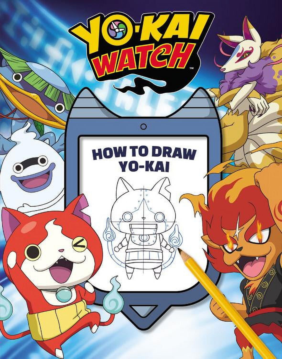 YO-KAI WATCH: How to Draw Yo-kai! - Walmart.com