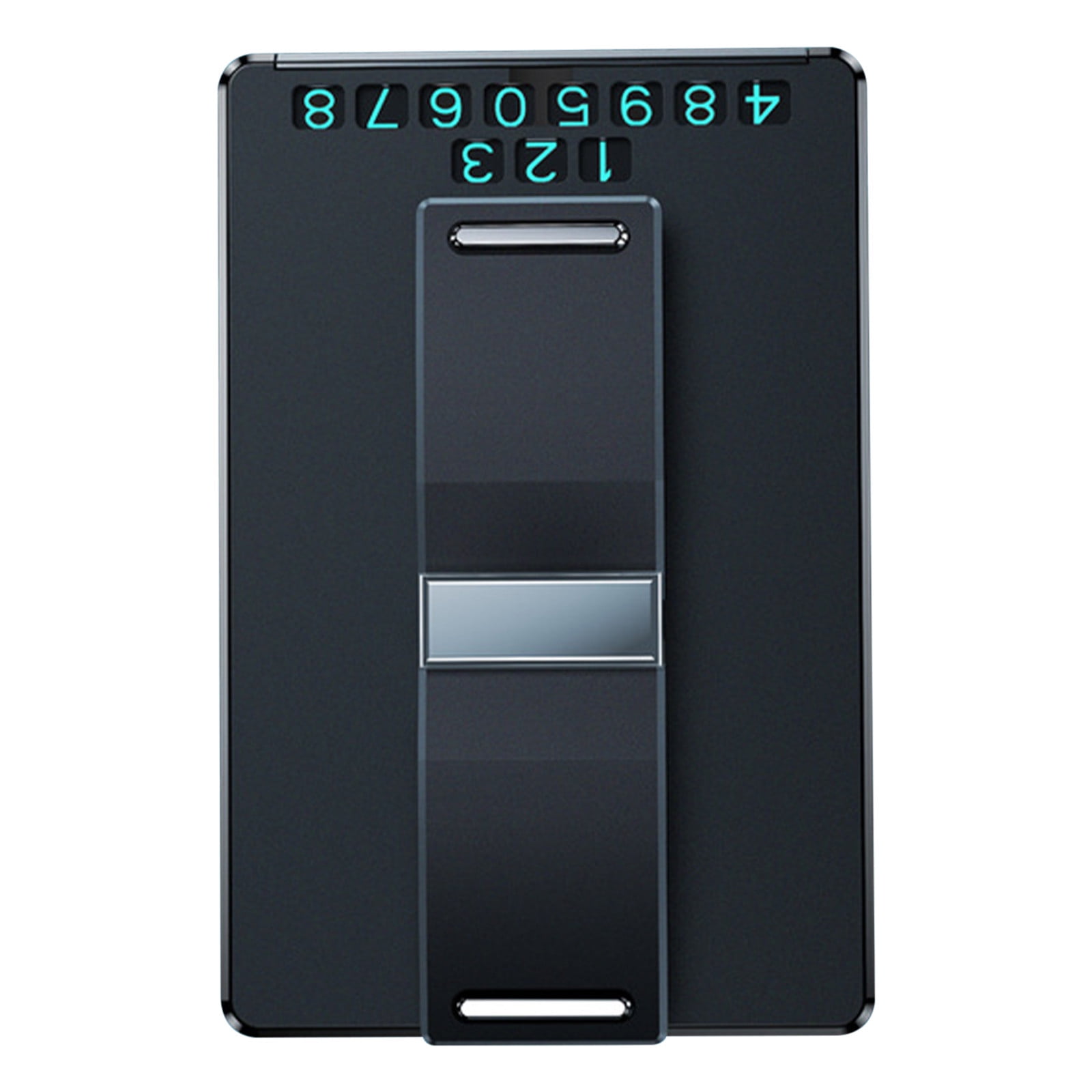 YOBOLK Car Accessories Car Supplies Glasses Clip Parking Card Card Storage Three In Way Chuck ...