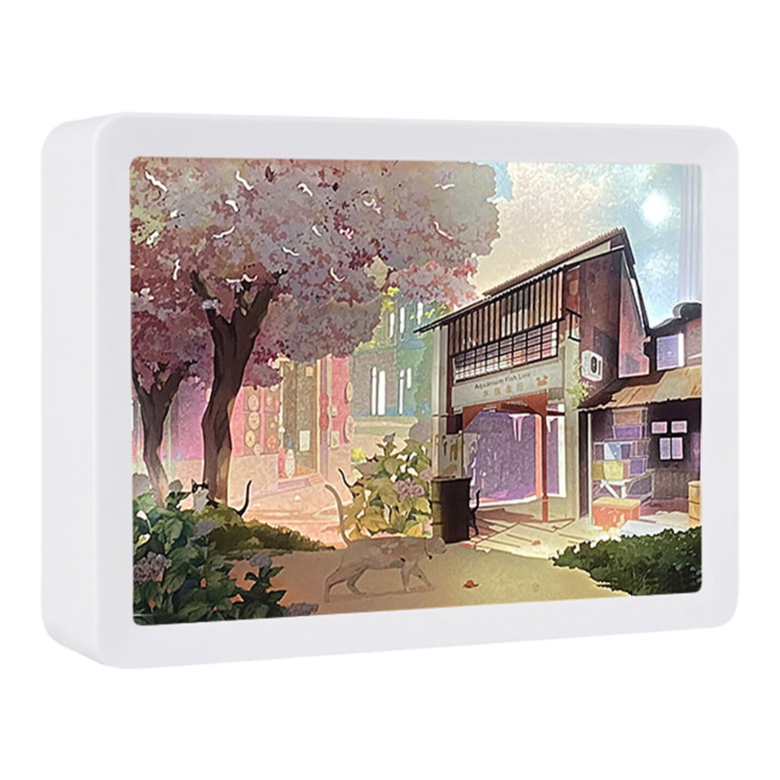 YOBOLK Clearance Lamp Lantern 3-D Paper Carving Night Light,Stereo C ...