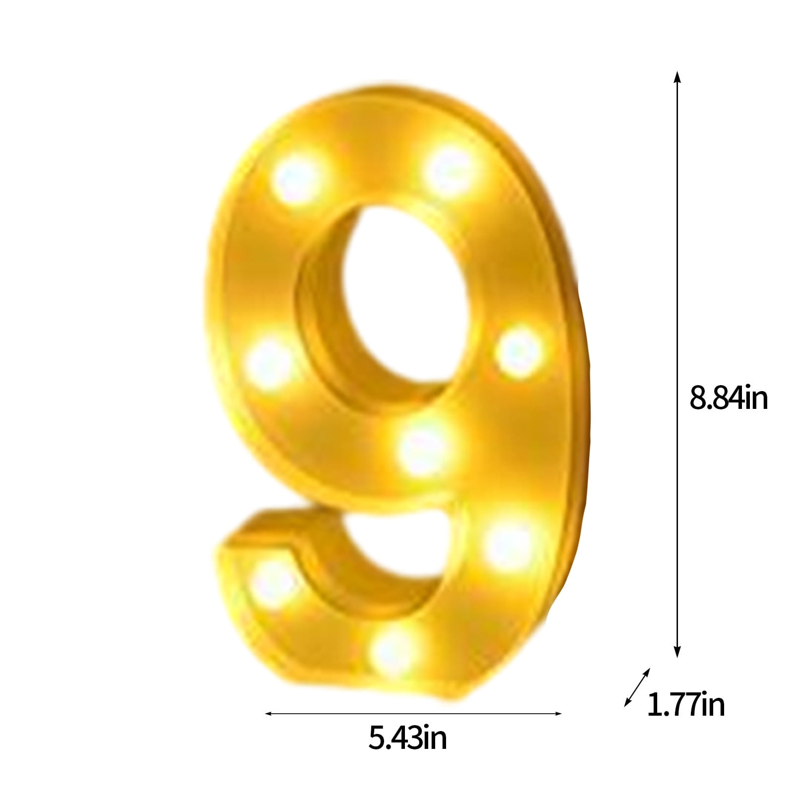 YOBOLK Clearance Lamp Lantern Light Up Letters , LED Letters Lights ...