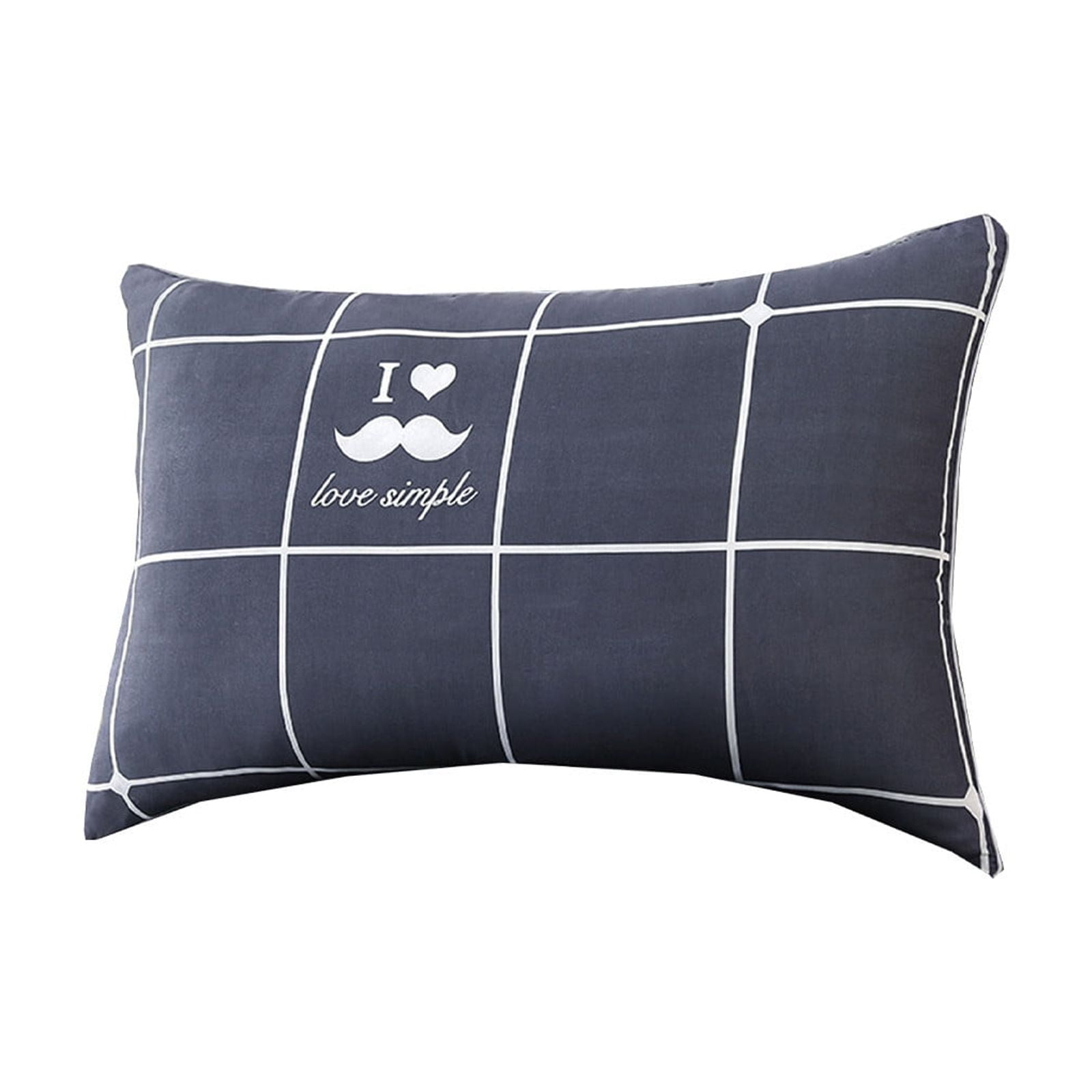 YOBOLK Clearance!Pillow Soft Bed Pillow Standard Size Microfiber ...