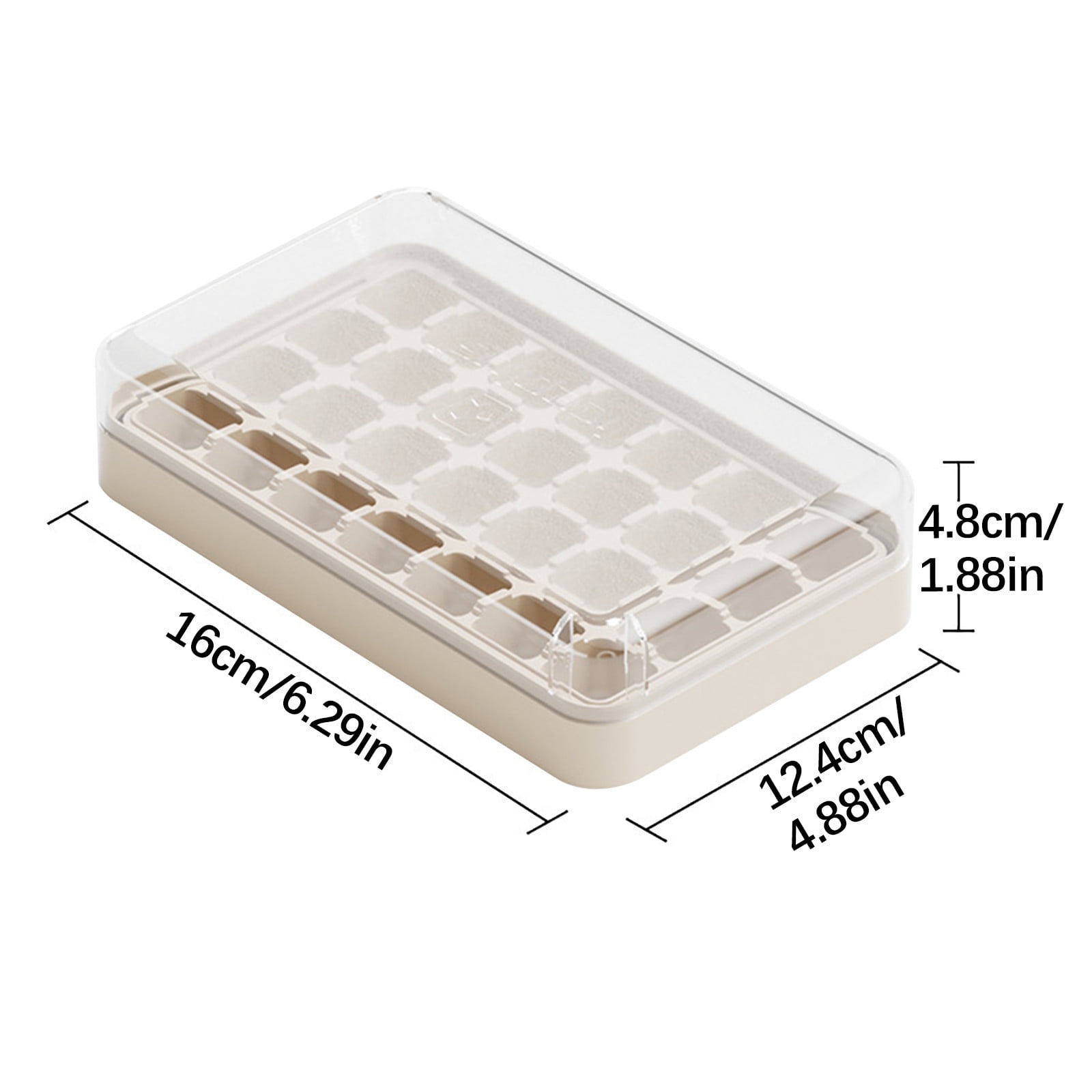 YOBOLK Ice Cube Tray Ice Block Home Homemade Ice Ice Cream Refrigerator ...