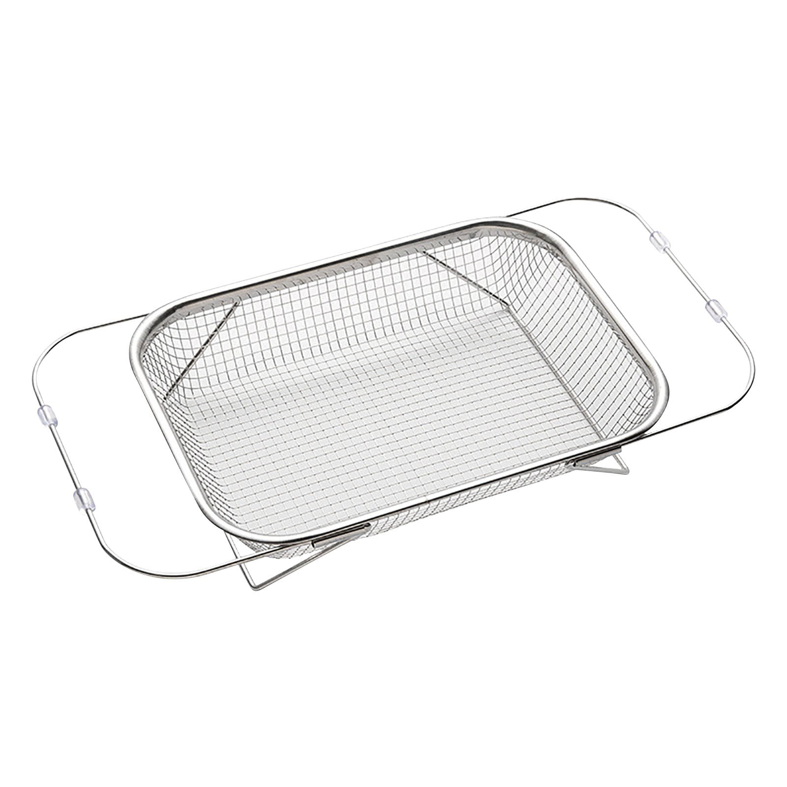 YOBOLK Kitchen Colander Strainer Basket Scalable Stainless Steel Basket ...