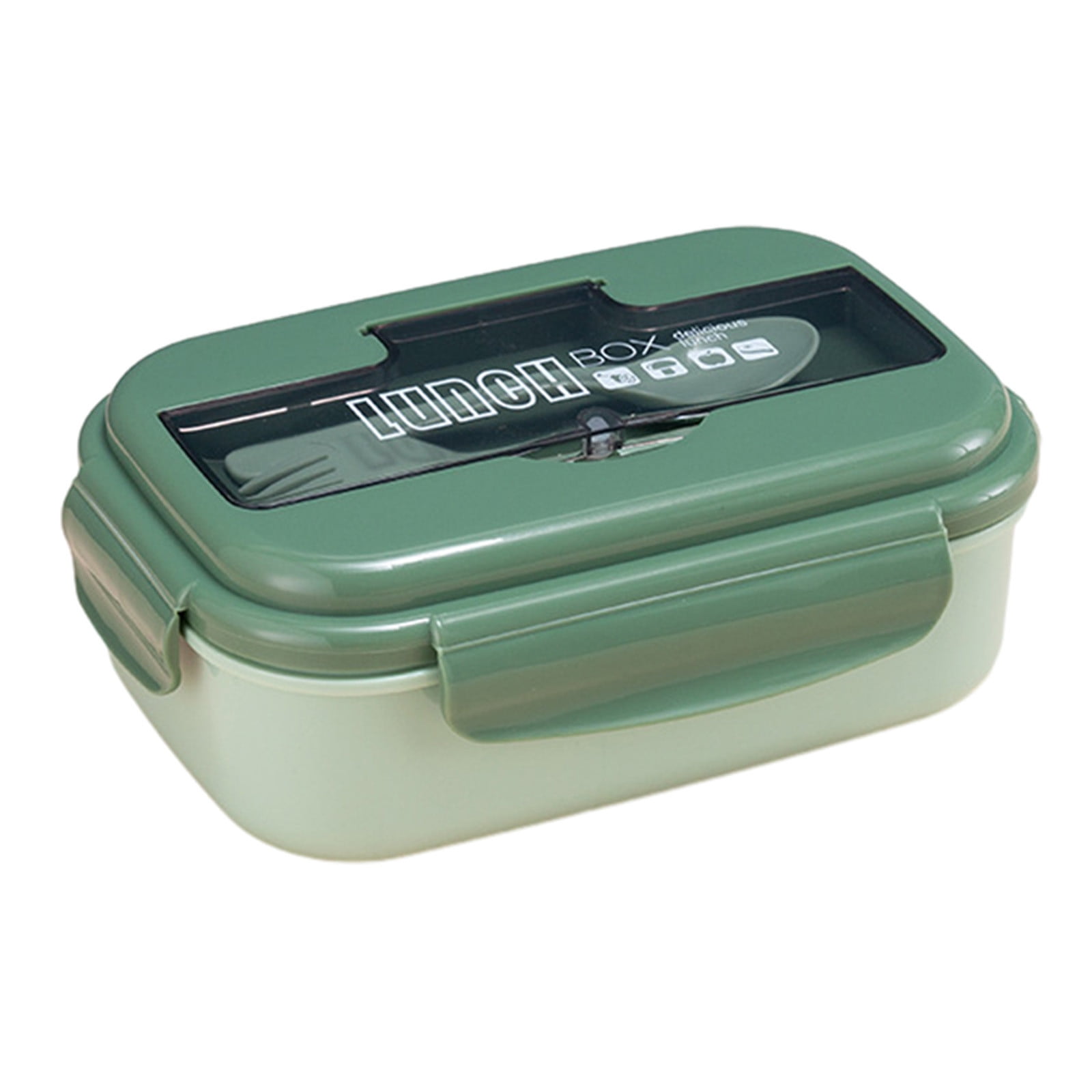 YOBOLK Kitchen Organizers And Storage Bento Box Set 1100ML Leakproof ...