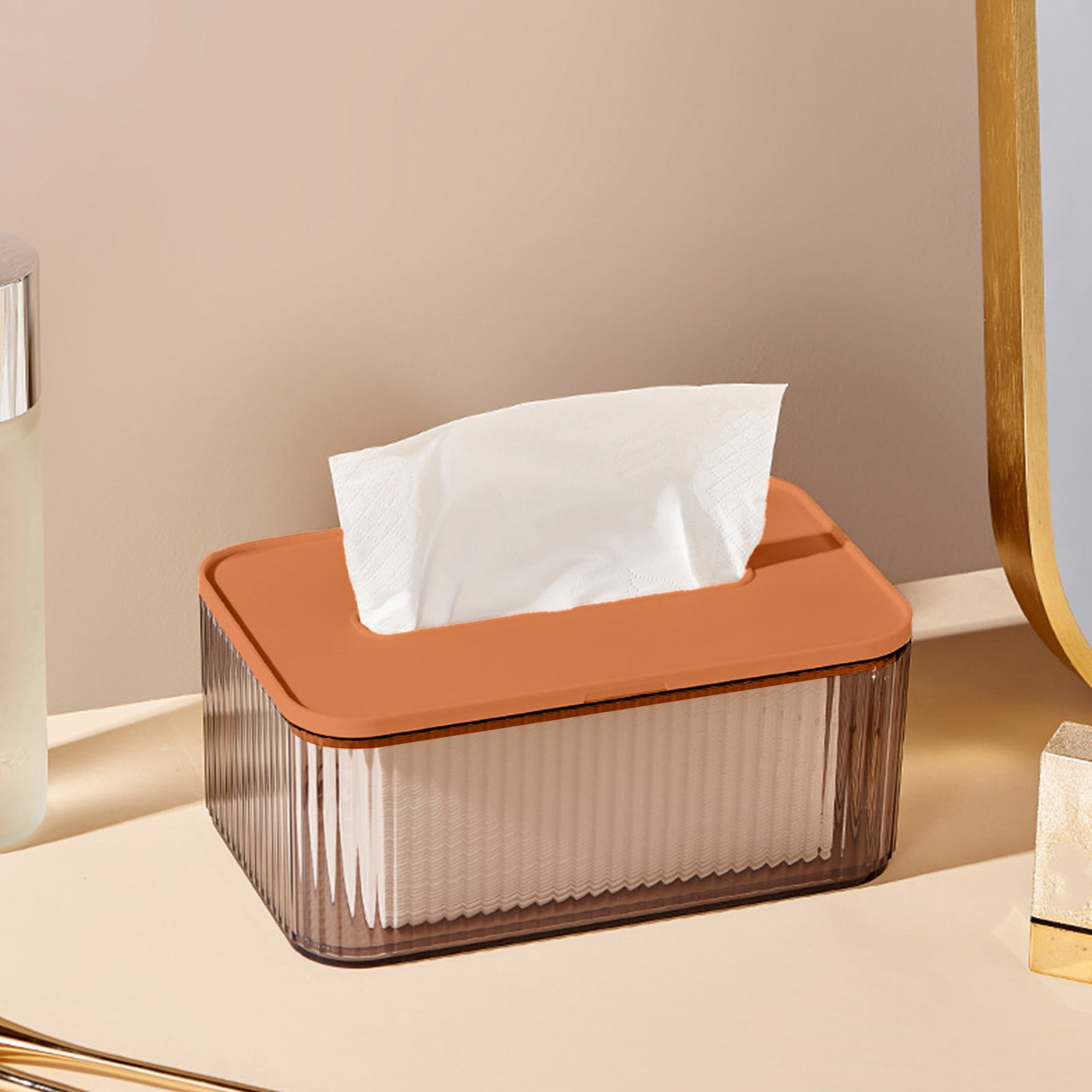 YOBOLK Organizer Racks Tissue Box Living Room High End Coffee Table ...