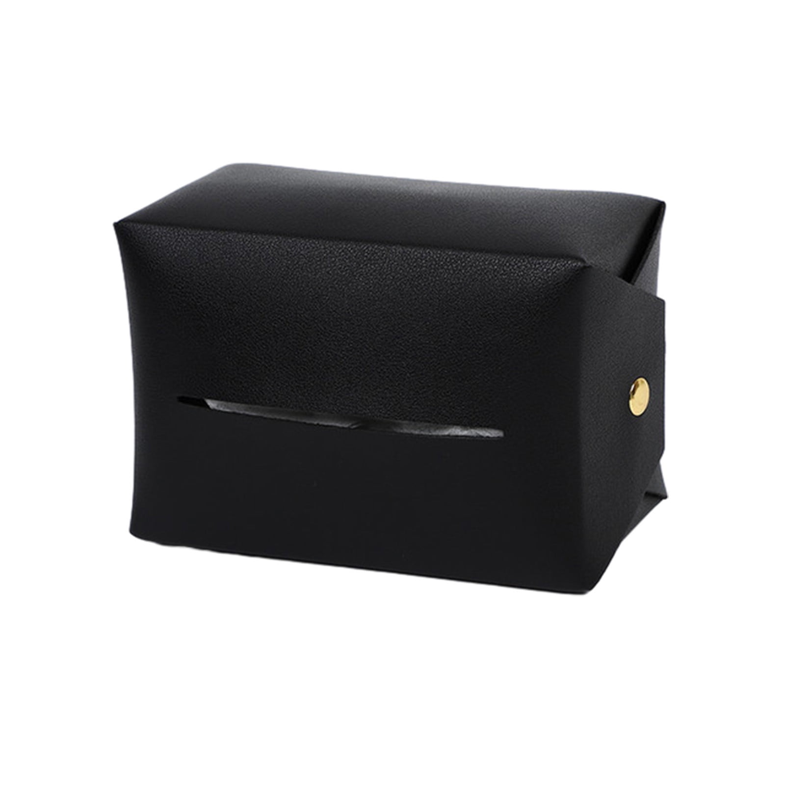 YOBOLK Tissue Box Cover Leather Tissue Box Drawer Box Home Paper Drawer ...