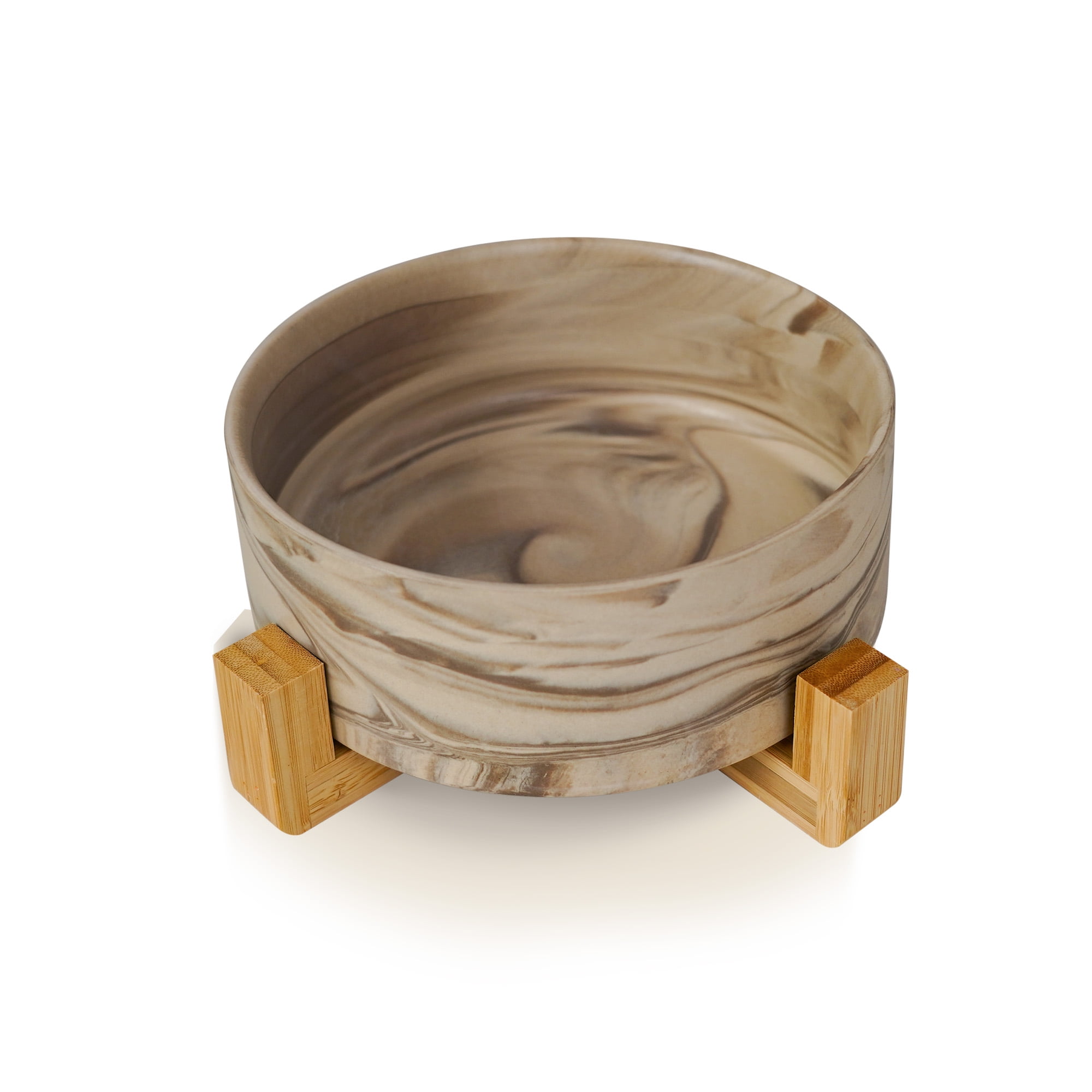 YOBRO Extra Large Dog Bowl with Stand, Non-Slip Ceramic Food or Water ...