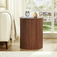 Jofran Artisan's Craft Rustic Farmhouse Distressed Acacia End Table ...