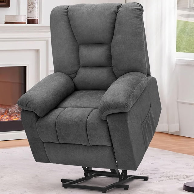 YODOLLA Power Lift Chair for Elderly, Heated Vibration Massage & USB ...