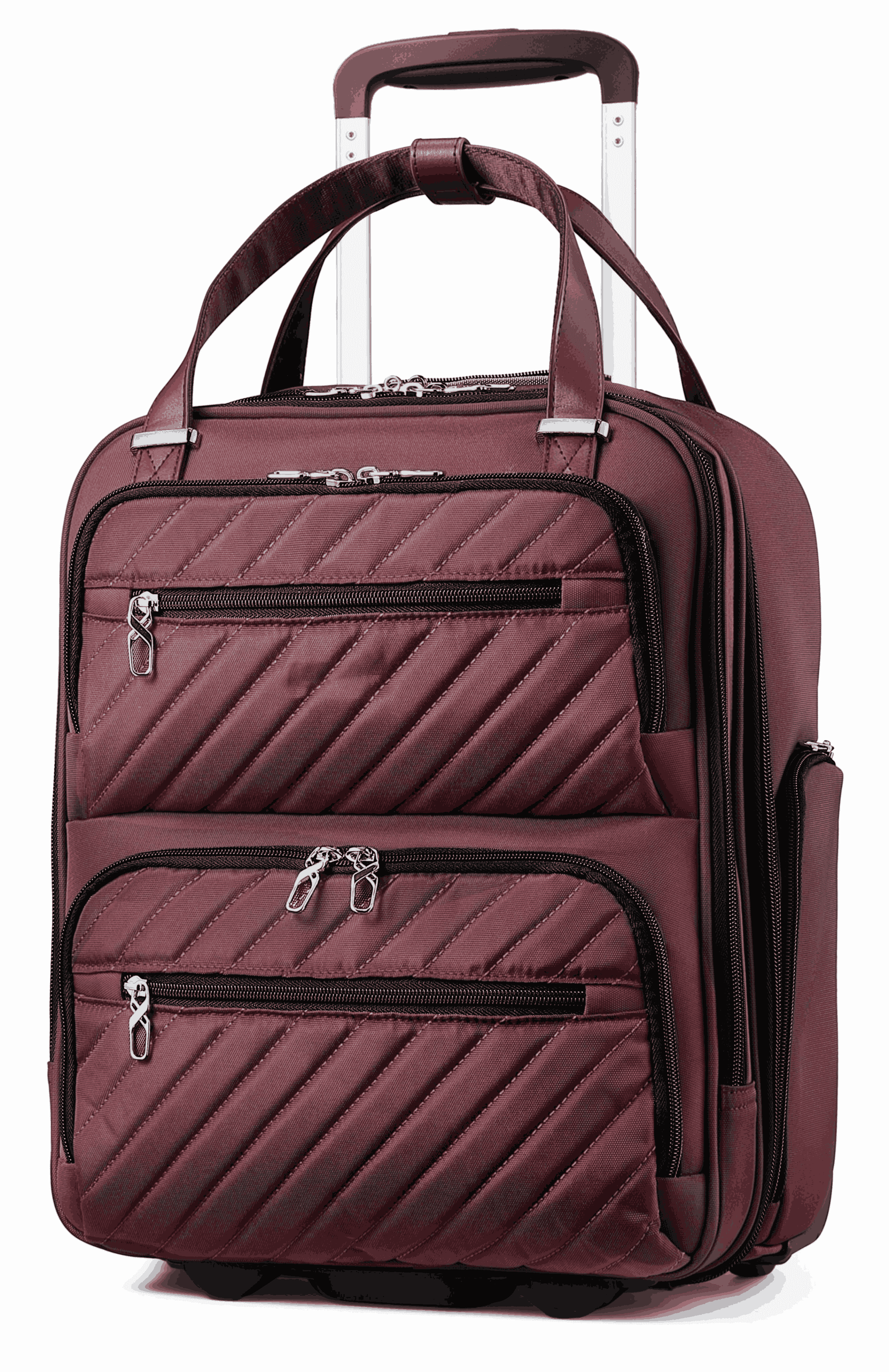 YOETEY Underseat Carry on Luggage - Softside Lightweight Suitcase with ...