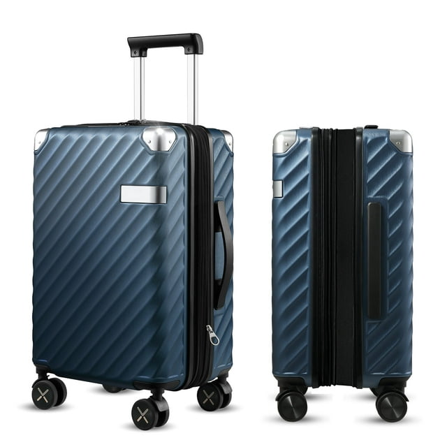 YOETEY Carry on Luggage, PC Hardside Expandable Lightweight Suitcase ...