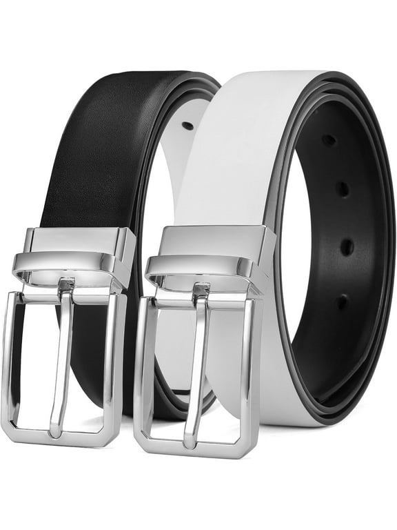 Snap On Silver Star and Circle Studded Cowhide Leather Belt - Walmart.com