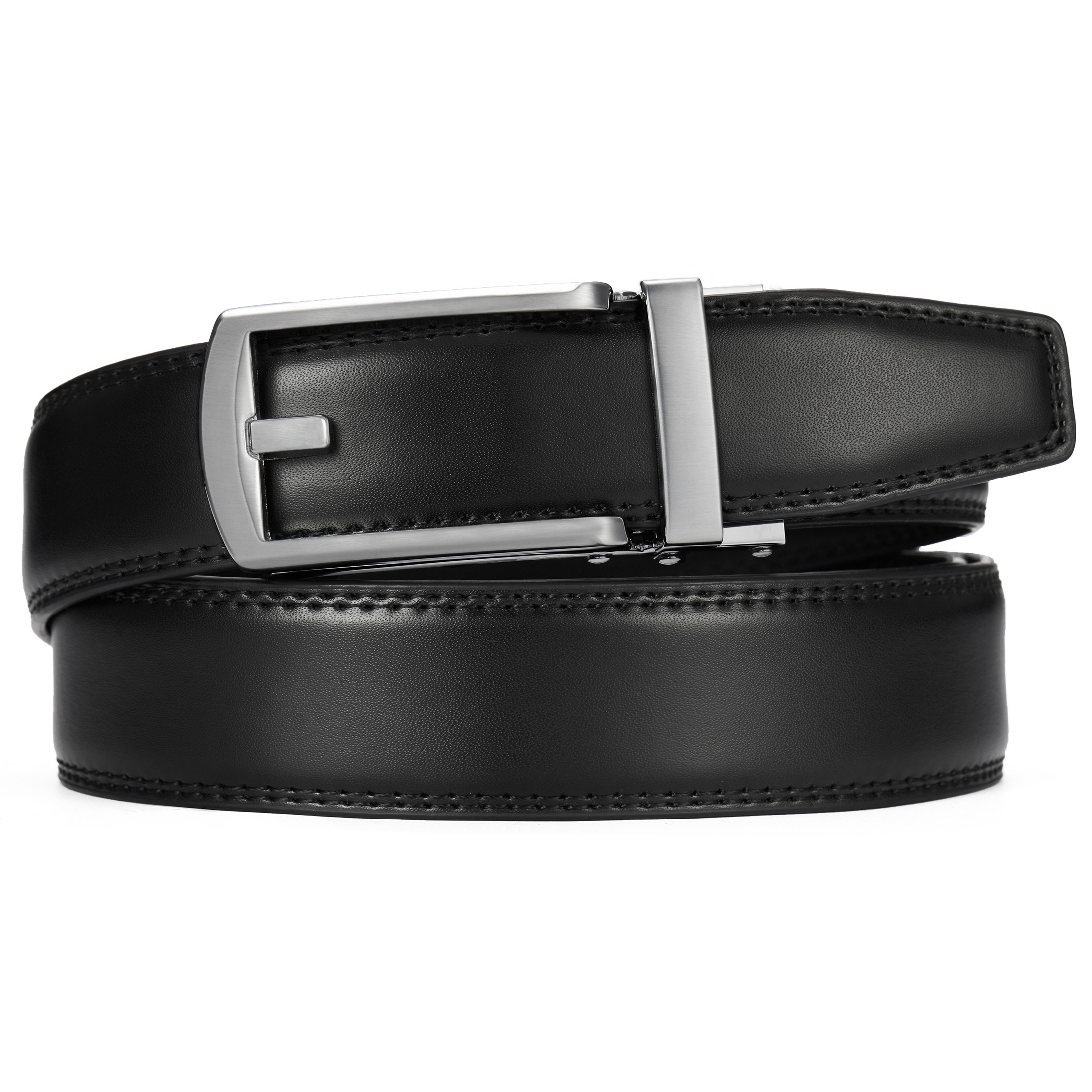 Comfort Click Belt for Man, Simyoung Men's Adjustable Perfect Fit Croc ...