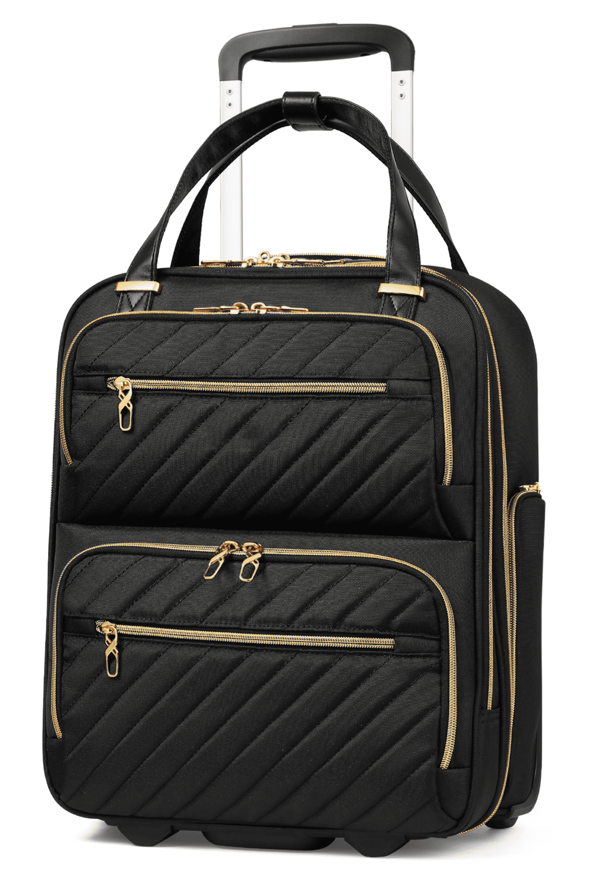 YOETEY Underseat Luggage 16 inch Softside Lightweight Suitcase ...