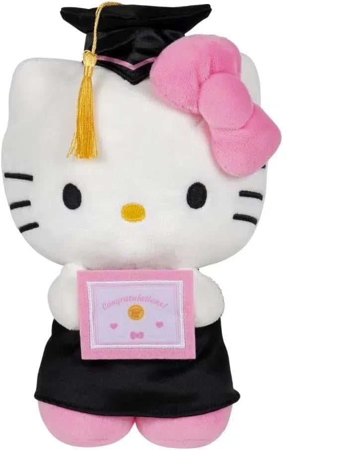 YOFITOY Hello Kitty and Friends, 8-Inch Graduation Hello Kitty Plush ...