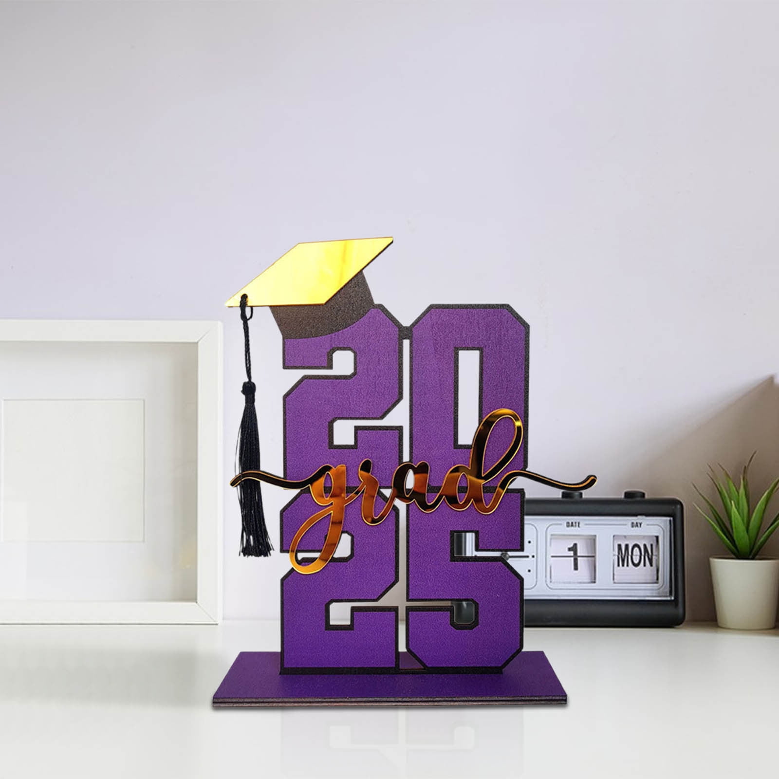 YOFOKO 2025 Graduation Party Decorations, Class of 2025 Table Wooden ...