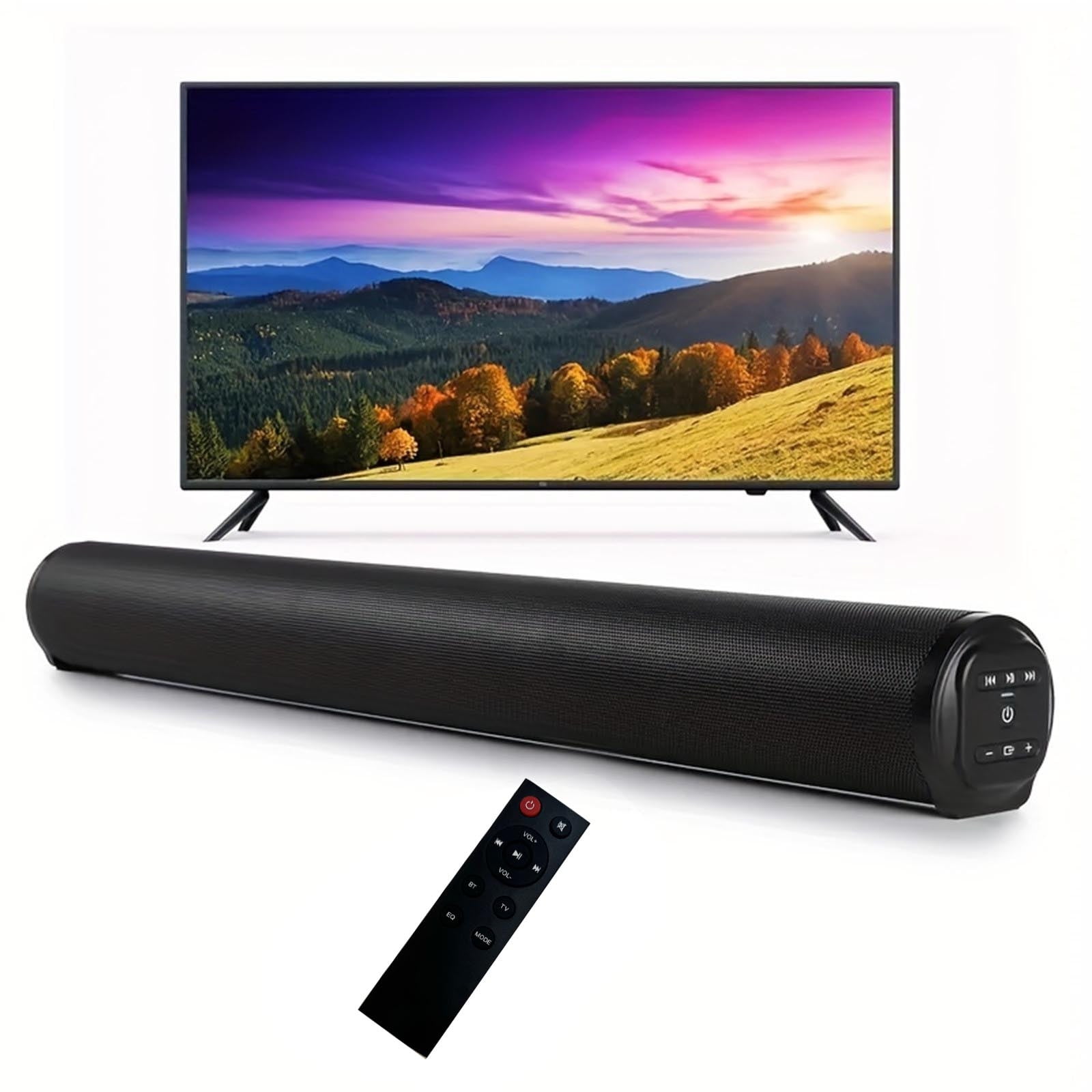 YOFOKO 22inch Sound Bars For TV Small Soundbar For TV Surround Sound ...